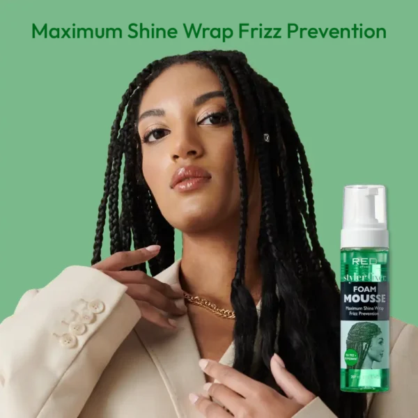 RED BY KISS Styler Fixer Foam Mousse Tea Tree Oil & Peppermint – Beauty ...